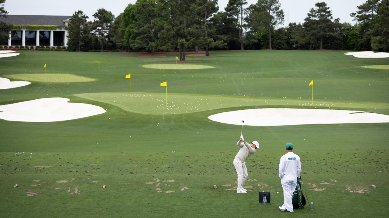 Masters 2026 On the Range: Monday